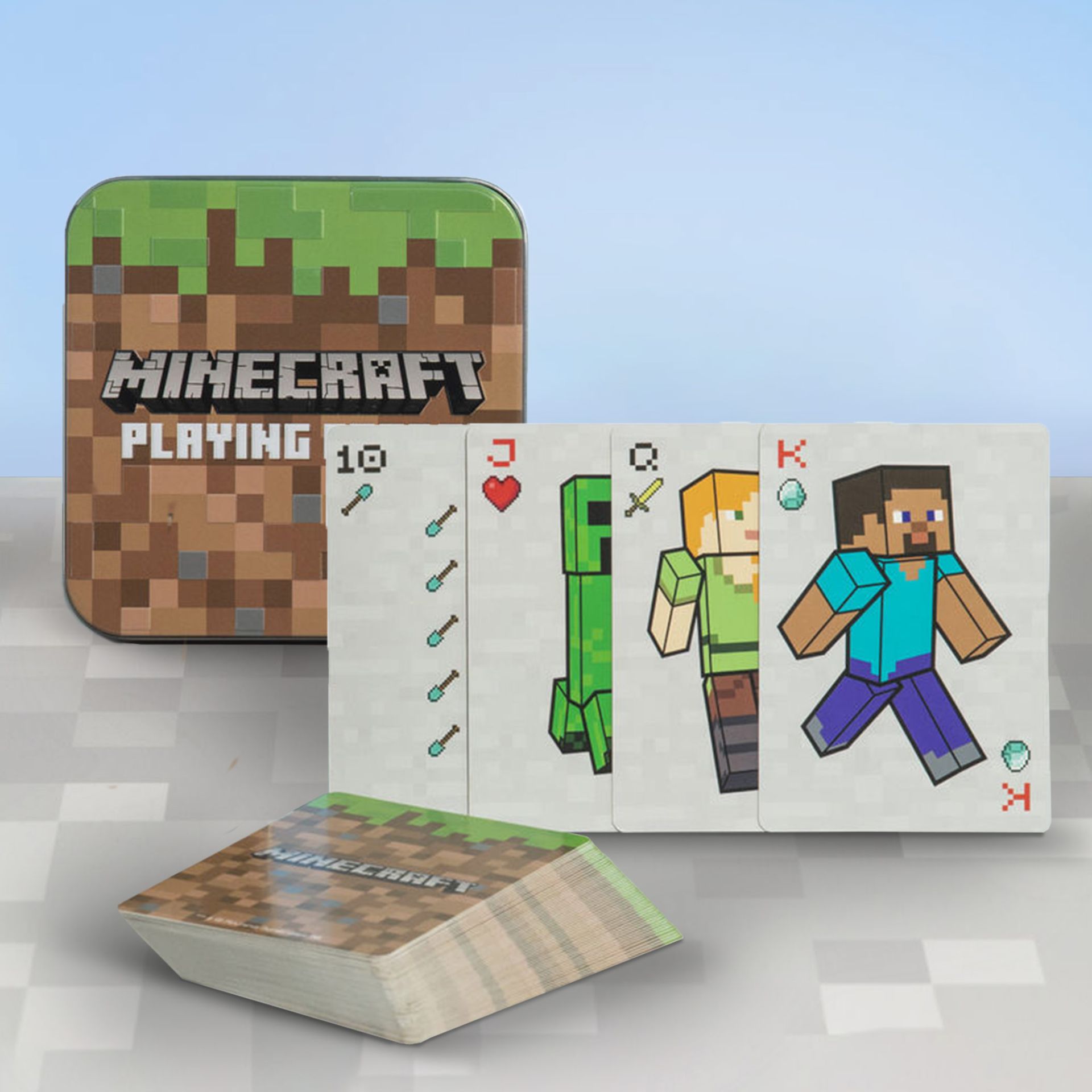 Standard Minecraft Kartenspiel - Gesellschaftsspiel Set